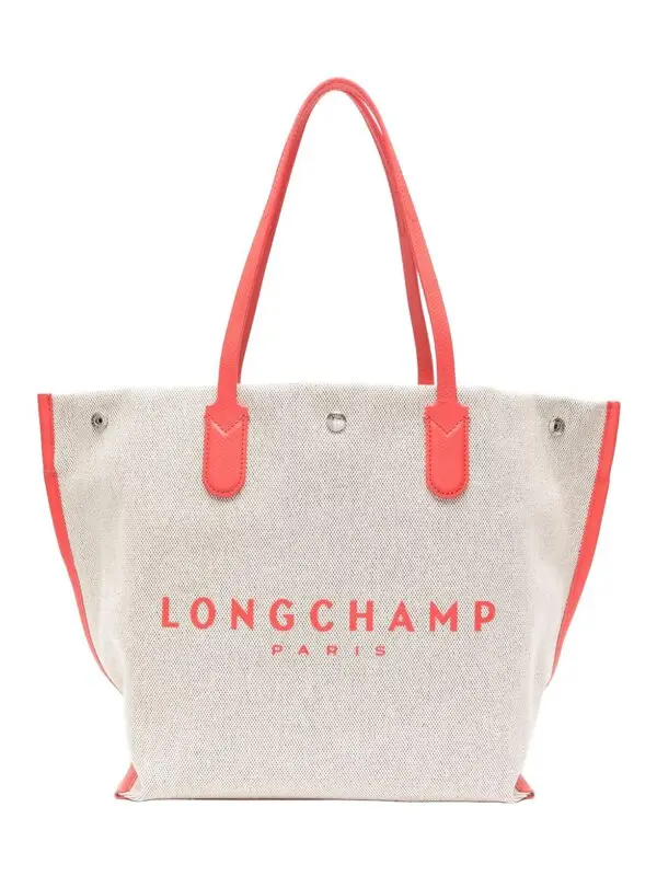 Longchamp Large Roseau L Tote Bag - Red