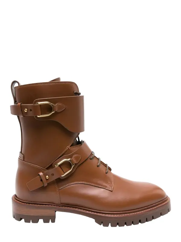 Ralph Lauren Marlie Boots - Brown