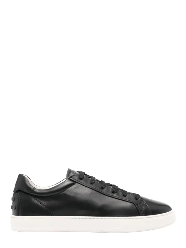 TOD'S Low-top Leather Sneakers - Black