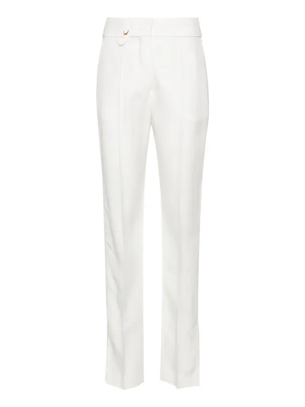 Jacquemus Le Pantalon Tibau Trousers - White