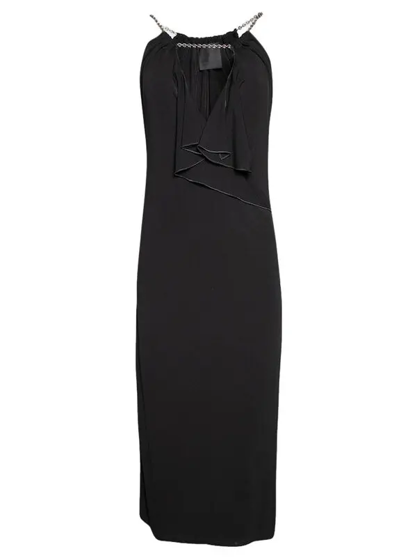 Givenchy Halter Midi Dress - Black