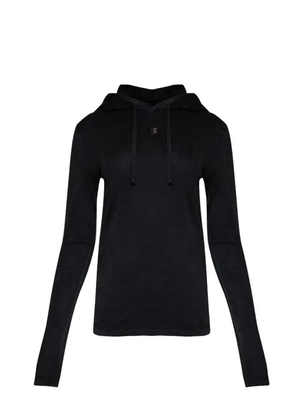 Givenchy Fitted Hoodie - Faded Black