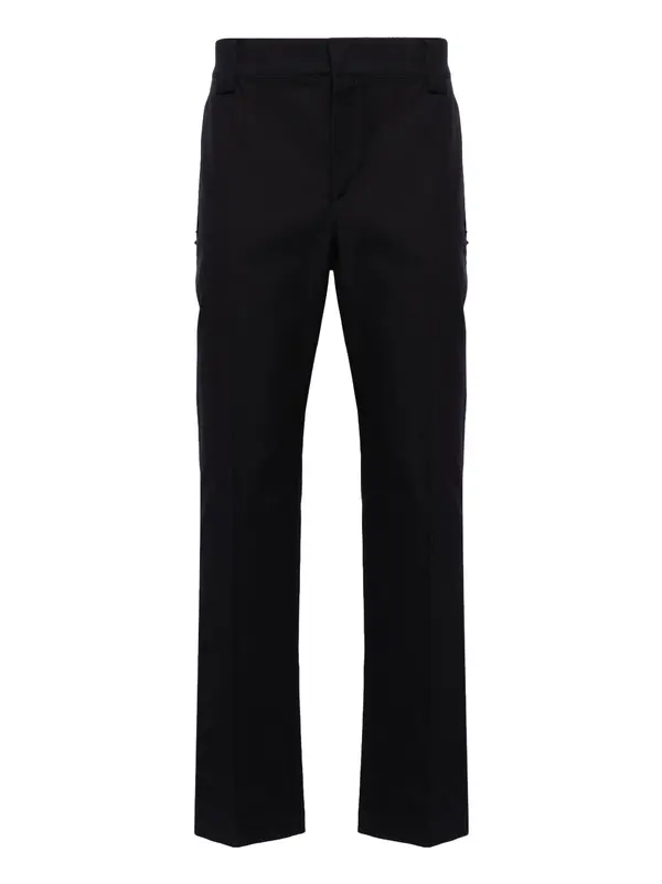 Valentino Garavani Rockstud Straight Trousers - Blue