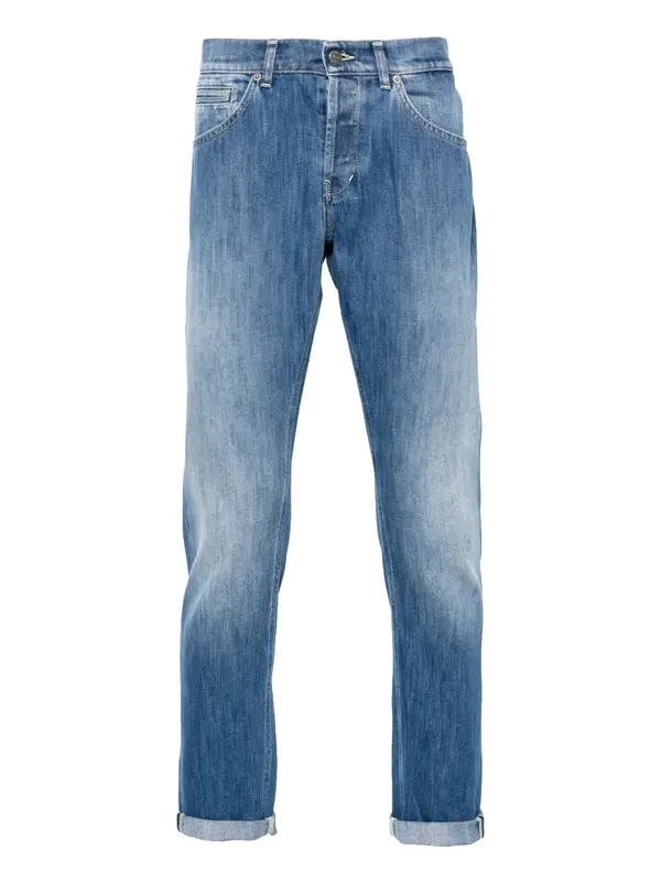 DONDUP George Mid-rise Skinny Jeans - Blue