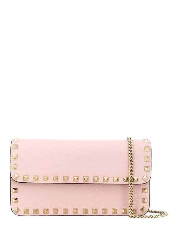 Valentino Garavani Rockstud Shoulder Bag - Pink