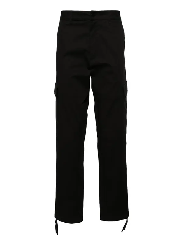Moncler Straight-leg Cargo Trousers - Black