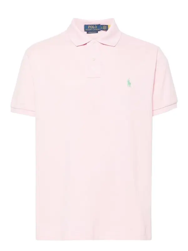 Polo Ralph Lauren Polo Pony Cotton Polo Shirt - Pink
