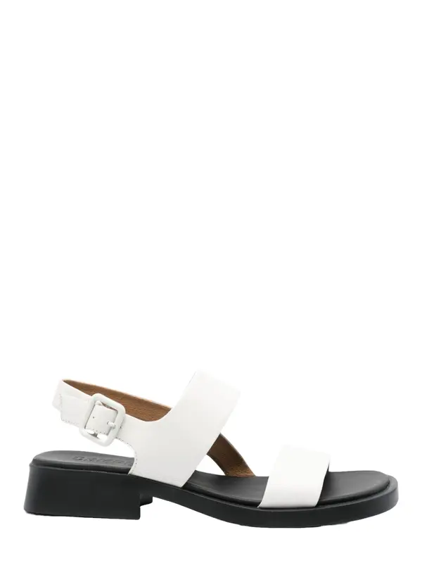 Camper Dana Double-strap Sandals - White