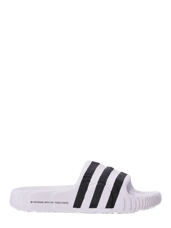 Adidas Island Club Adilette 22 Ribbed Slides - White