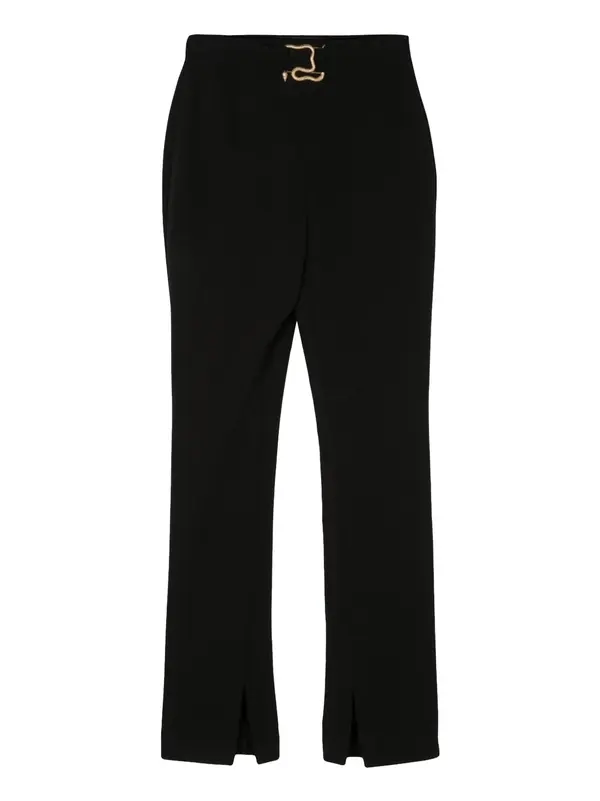Just Cavalli Logo-plaque Trousers - Black