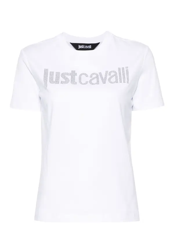 Just Cavalli Logo T-shirt - White