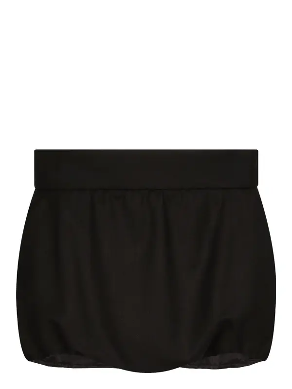 Dolce & Gabbana High-waisted Shorts - Black