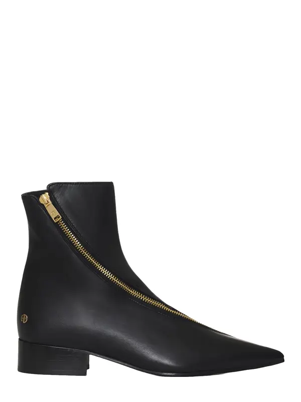ANINE BING Jones Zip-detail Boots - Black