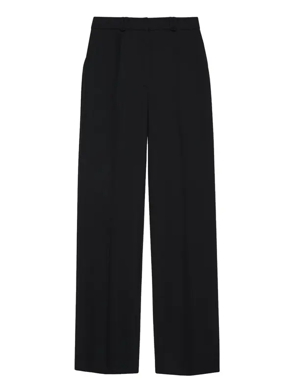 ANINE BING Drew Tailored Trousers - Black