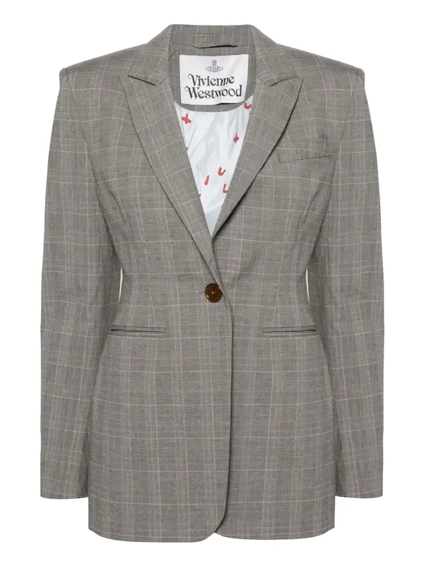 VIVIENNE WESTWOOD Single-breasted Blazer - Grey