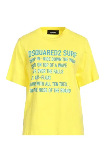 Dsquared2 Printed T-shirt - Yellow