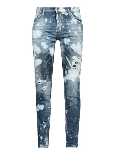 Dsquared2 Jeans In Cotton And Elastane - Blue