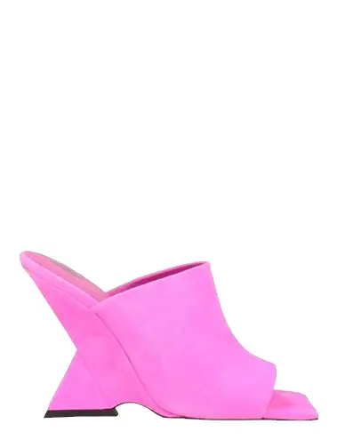 Attico Sandals In Leather - Pink