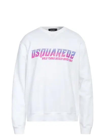 Dsquared2 Cotton Sweatshirt - White
