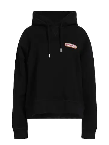 Dsquared2 Cotton Fleece Sweatshirt - Black