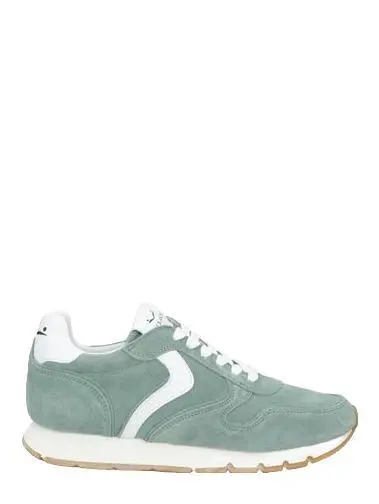 VOILE BLANCHE Julia Leather Sneakers - Sage Green