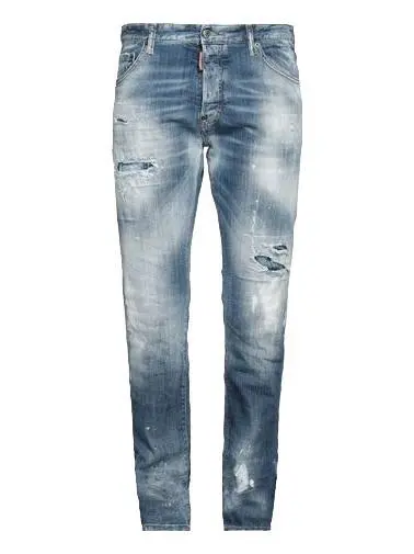 Dsquared2 Cotton Elastane Jeans - Blue