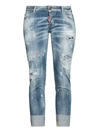 Dsquared2 Jeans Cotton And Elastane - Blue