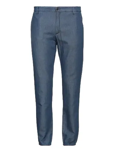 REIGN Cotton And Linen Jeans - Blue
