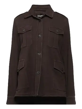 CIRCOLO 1901 Fleece Overshirt - Brown