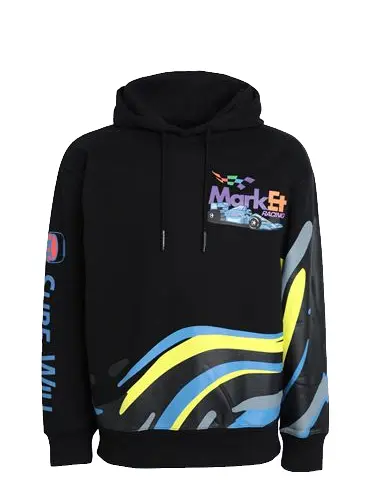 MARKET Paint Dept Cotton Hoodie - Black