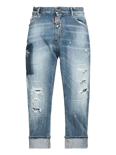Dsquared2 Jeans In Cotton And Elastane - Blue