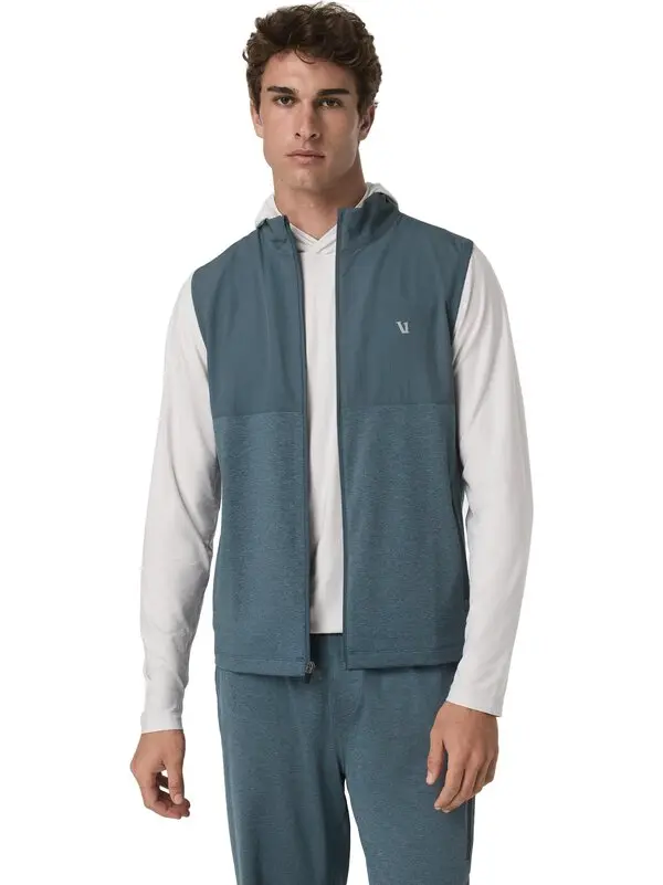 Vuori Sunday Element Vest - Blue Sea Heather