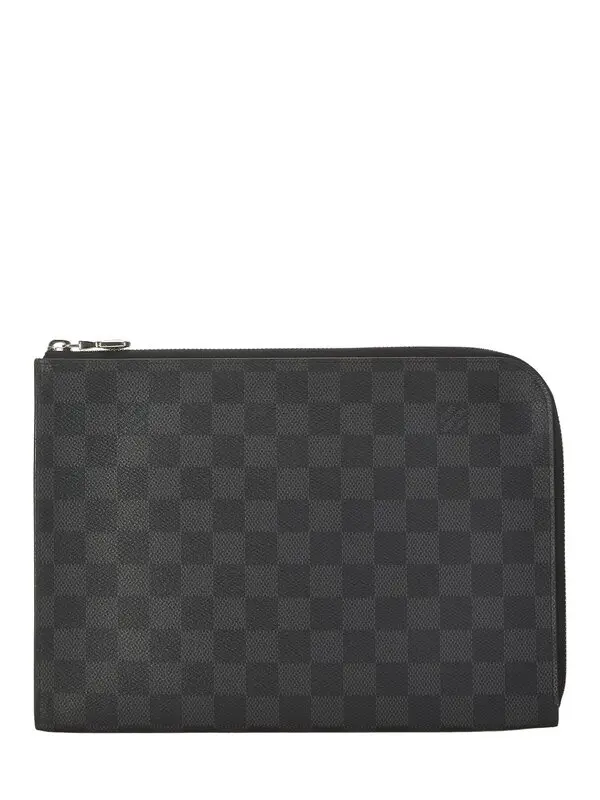 LOUIS VUITTON Damier Graphite Pochette Jour - Grey