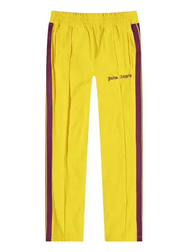Palm Angels Cord Fleece Track Pant - Yellow