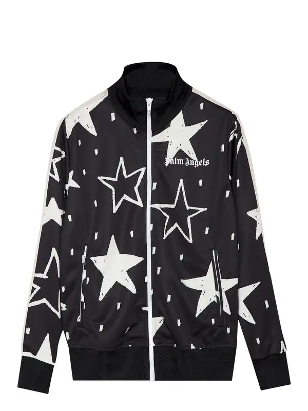Palm Angels Night Sky Track Jacket - Black