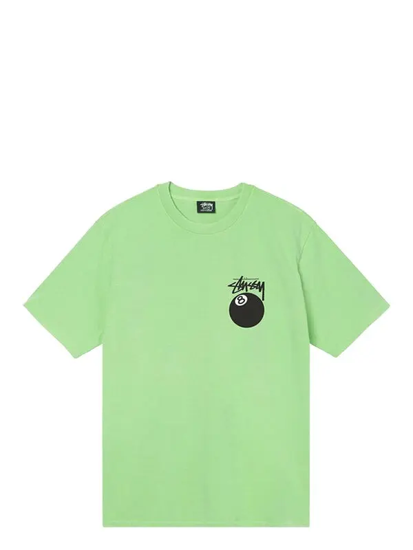 StÜssy 8 Ball Pigment Dyed Tee - Green