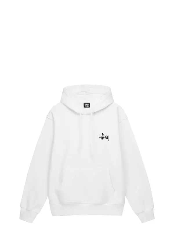 StÜssy Basic Hood - White