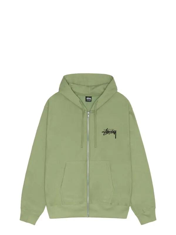 StÜssy Skate Tough Zip Hoodie - Green