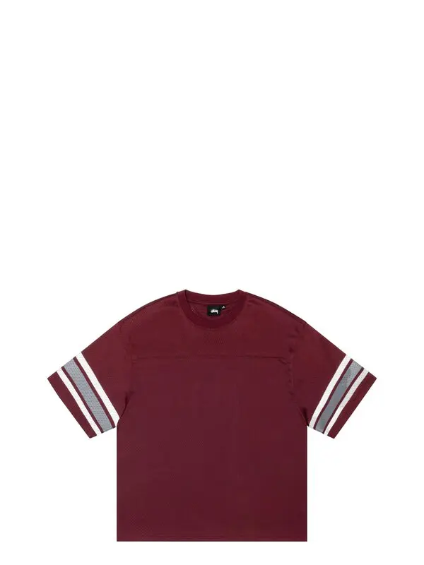 StÜssy Surfman Mesh Football Jersey - Red