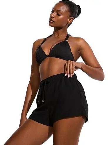Victoria's Secret Swim Cover-up Shorts - Black