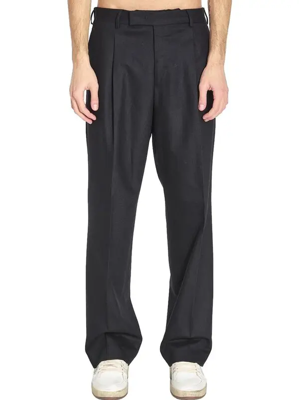PT TORINO Wool And Cashmere Trousers - Black