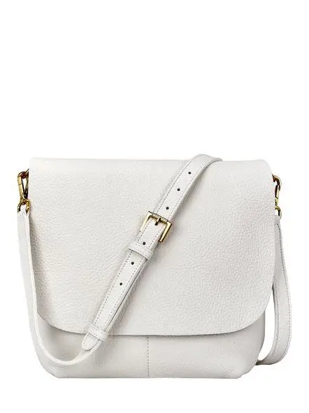 Gigi New York Andie Crossbody - White
