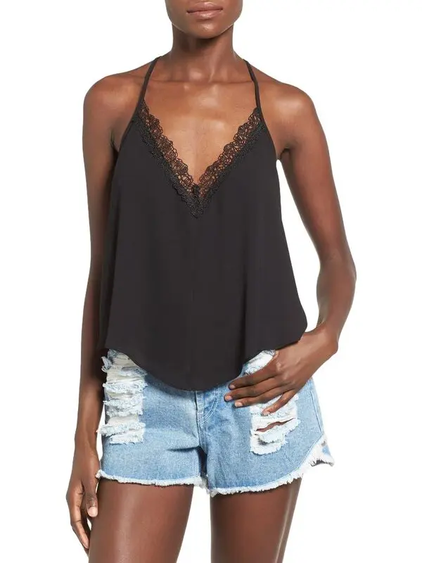Astr The Label The Label Racerback Camisole - Black
