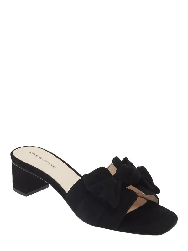 KOKO + PALENKI Sidney 2 Sandal - Black Suede