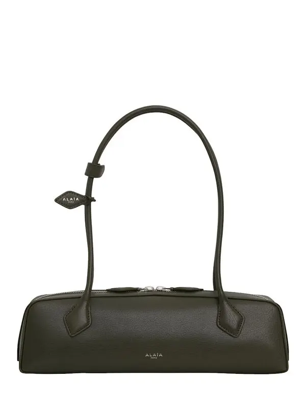 Alaïa Le Teckel Medium Shoulder Bag - Olive