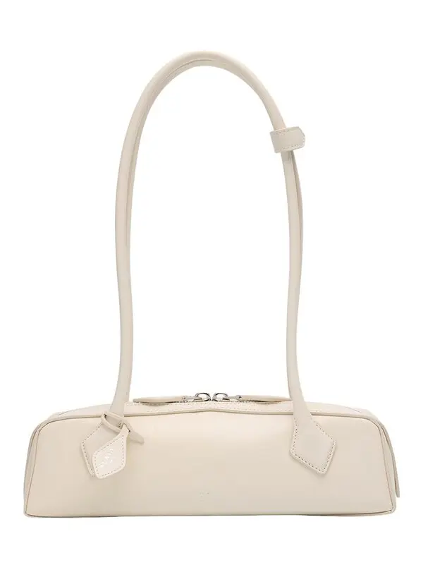 Alaïa Le Teckel Small Shoulder Bag - Ivoire