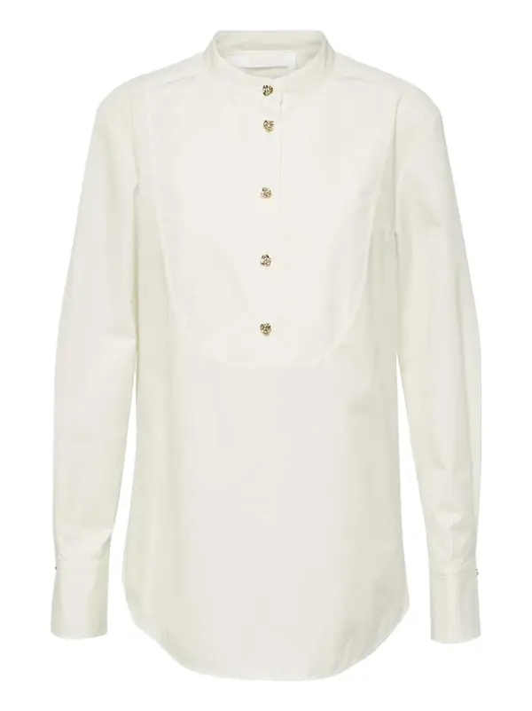 Chloé Cotton Blouse - White