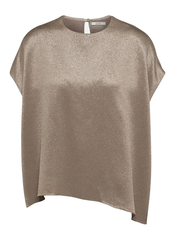 FFORME Ethel Metallic Top - Pink