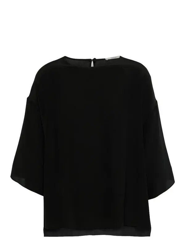 FFORME Silk T-shirt - Black