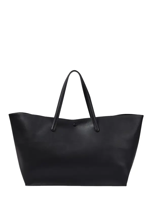 THE ROW Idaho Xl Leather Tote Bag - Black